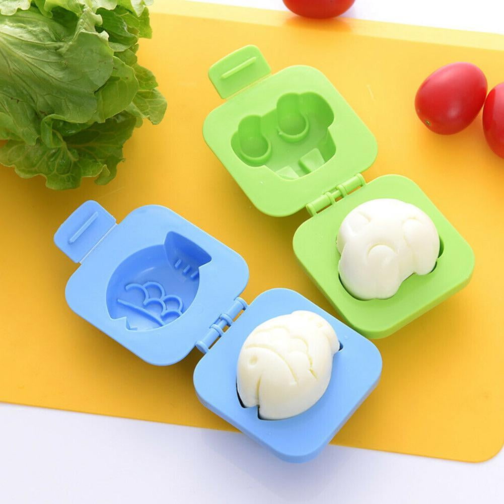 Blarkrus Qsnailfrr Cartoon Cute Boiled Eggs Sushi Rice Mold,3D Cartoon Egg Fish Car Heart Rabbit ...