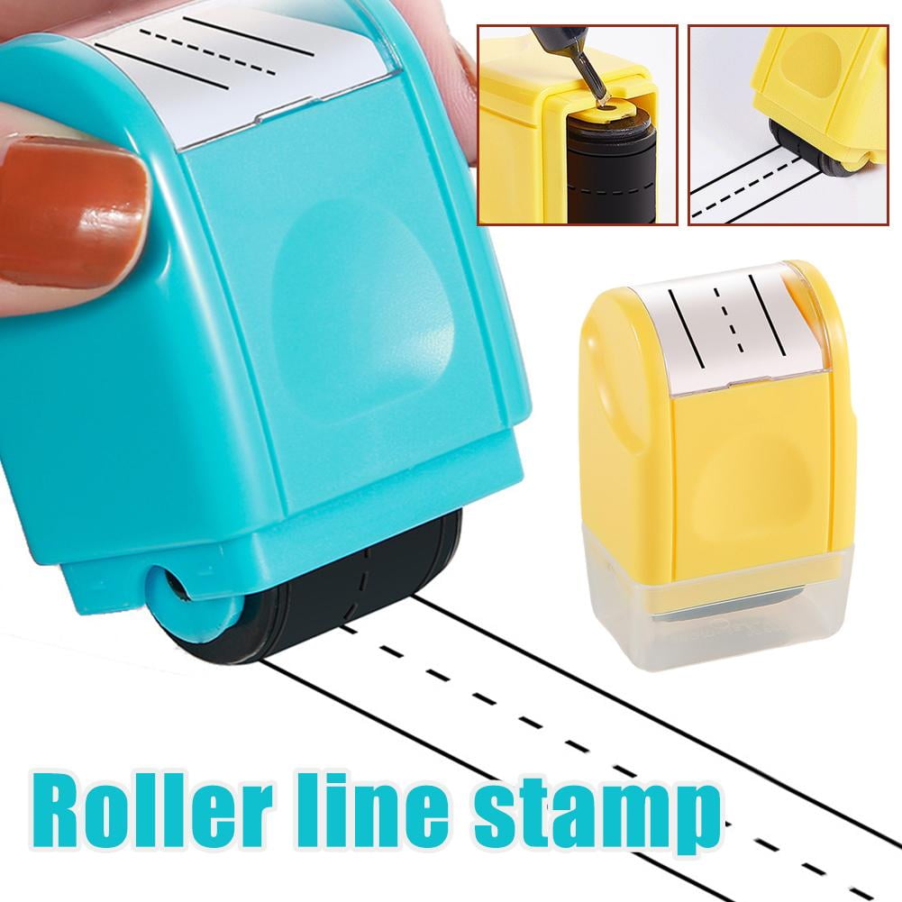 Blarkrus Race Tra Stamp Roller,Car Tra Stamp Roller Dashed Lines ...