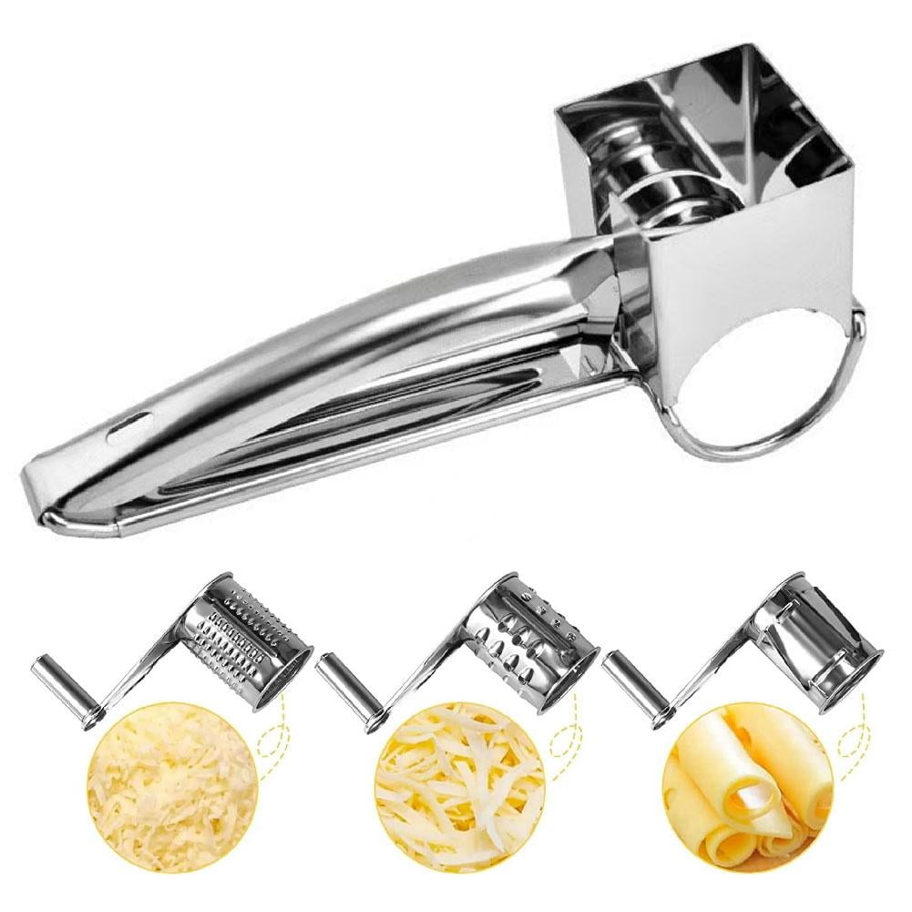 Blarkrus Rotary Chse Grater,Stainl Stl Maal Chse Grater,Hand Crank Chse ...