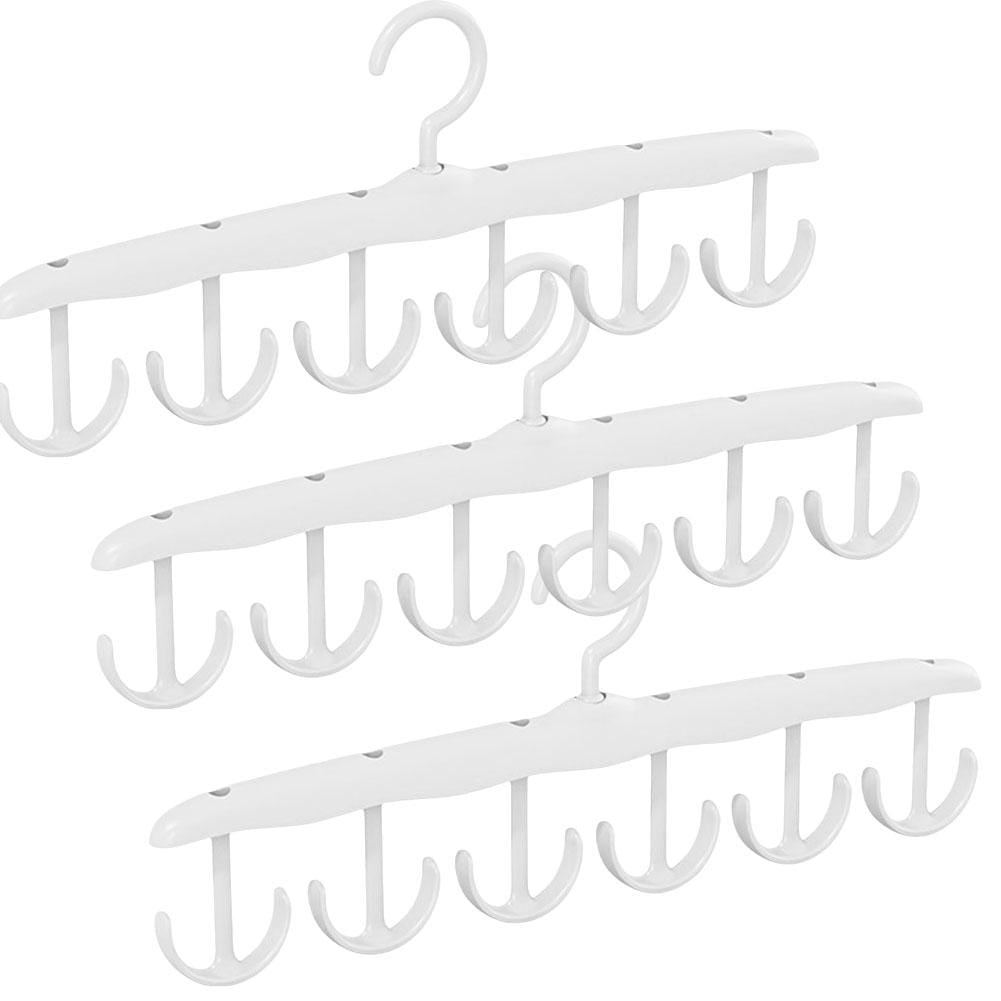 Blarkrus Rotatable Hangers Clothes Hangers 360 Degree Rotatable with 12 ...