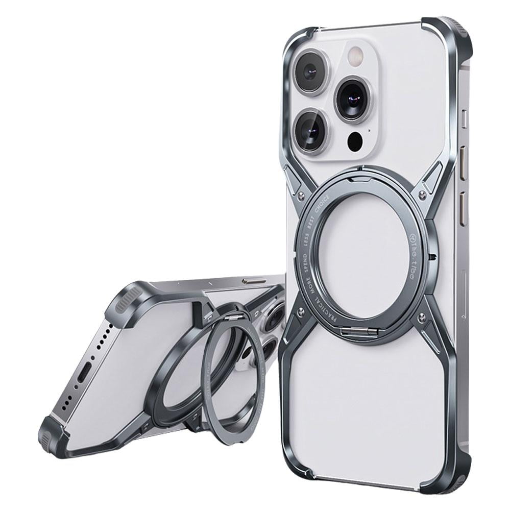 Blarkrus Shoproof Magnetic one Case with Alumim Alloy Frame and Hollow ...