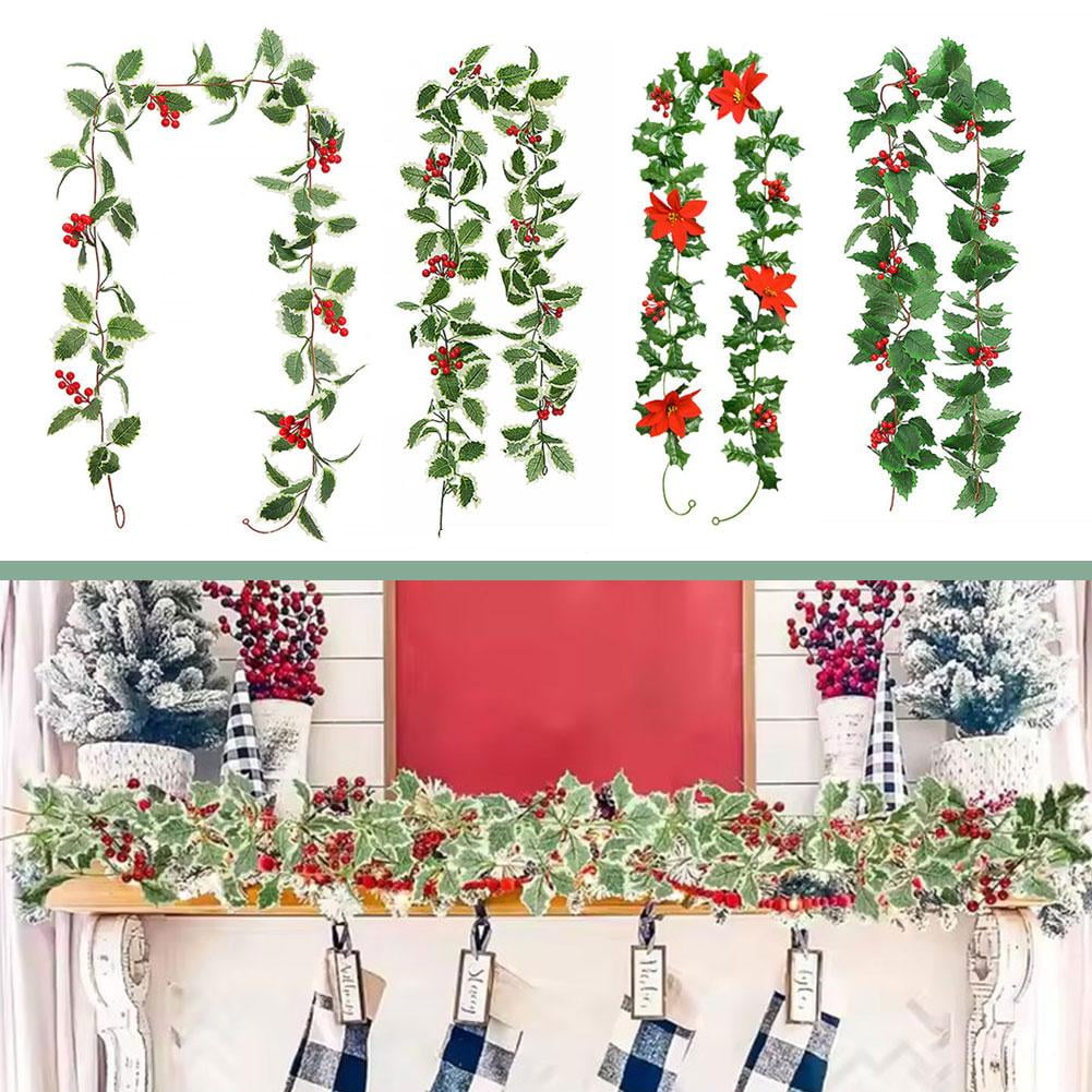 Blarkrus Silated Christmas Rattan Window Dection - Walmart.com