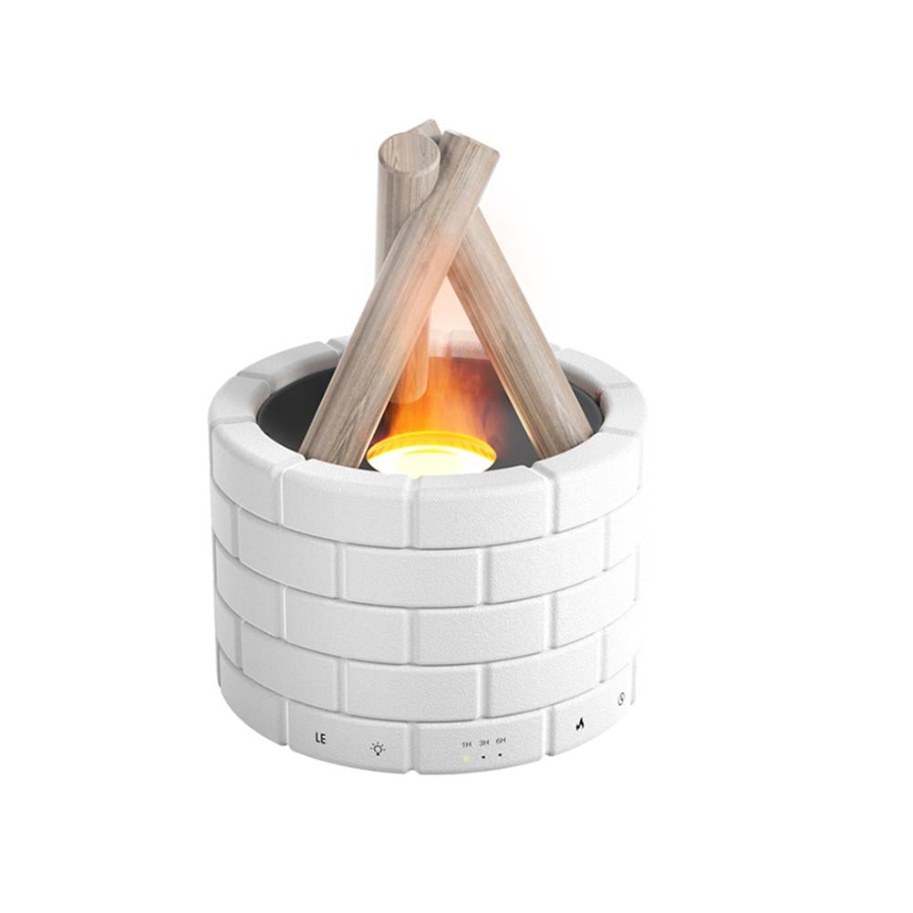 Blarkrus Silated Flame Diffuser Bonfire Humidifier Ultrasonic Cool Mist ...