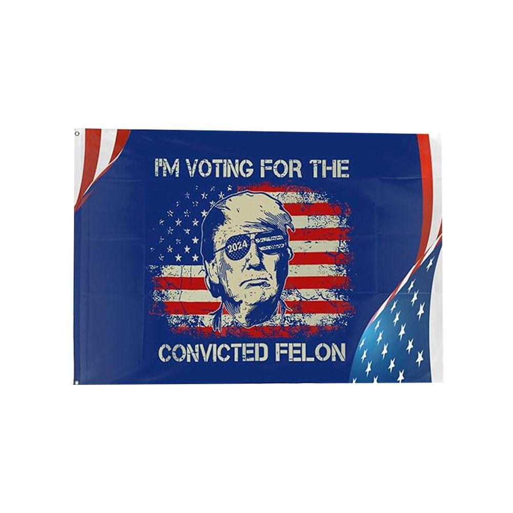 Blarkrus Singlesided 90150cm 2024 Presidential Campaign Flag General ...
