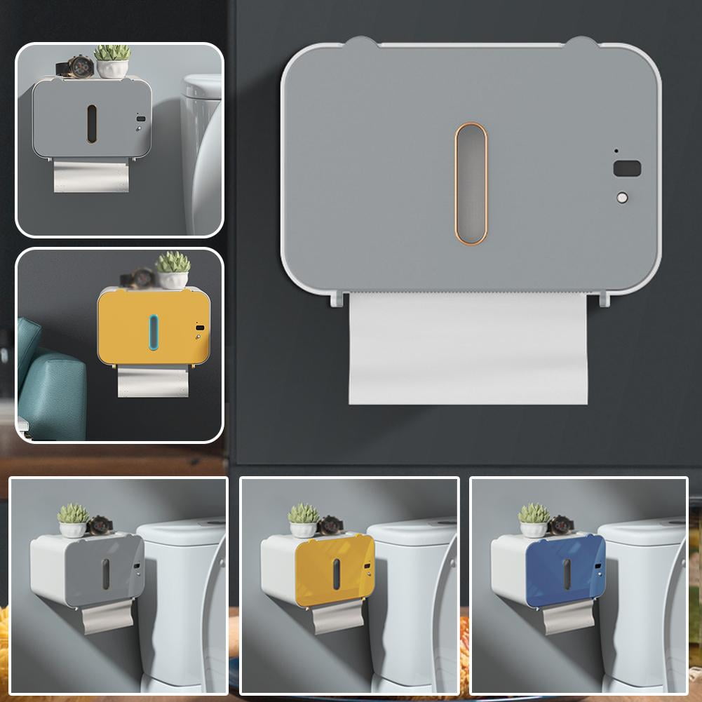 Blarkrus Smart Touchl Toilet Paper Dispenser, USB Charging Automatic ...