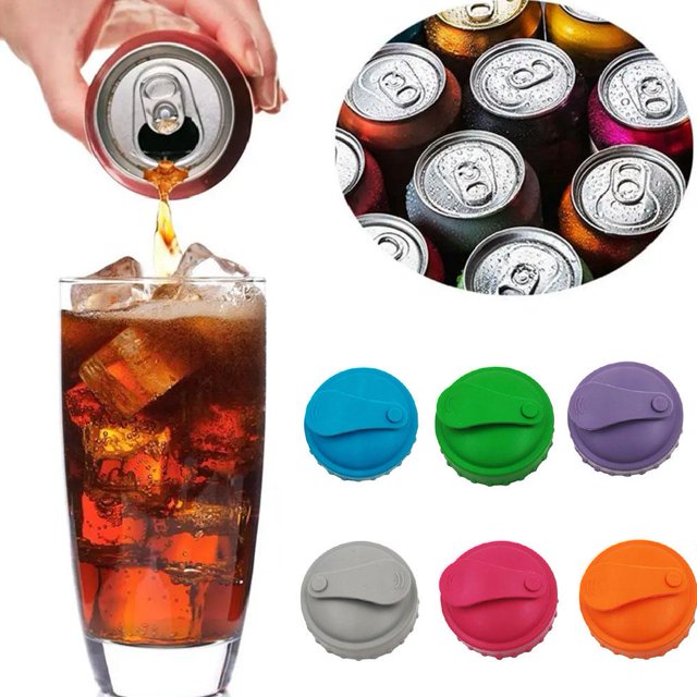 Blarkrus Soda Can Lids Covers Sile s Fresh K Reusable Br Coke Drink NEW ...
