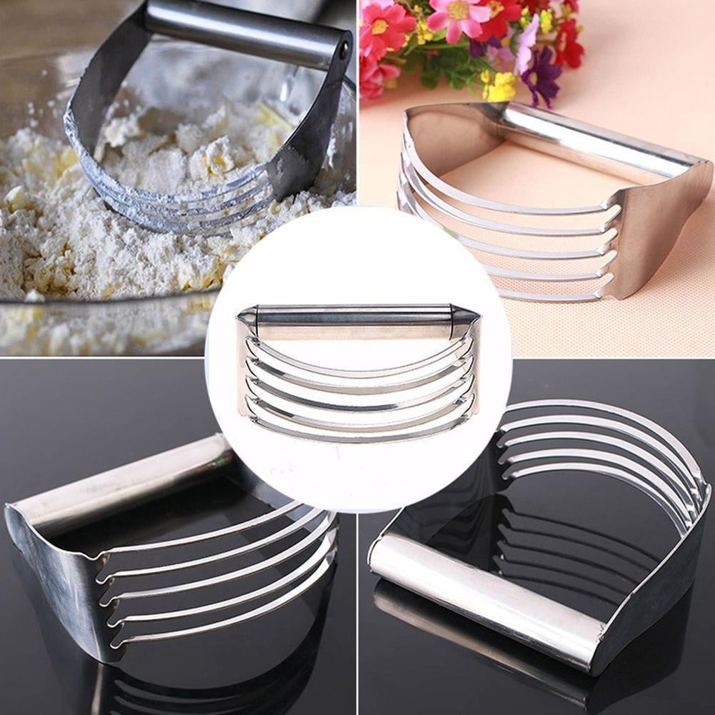 Blarkrus Steel Soft Grip Pastry Blender Dough Cutter Flour Mixer Cake ...