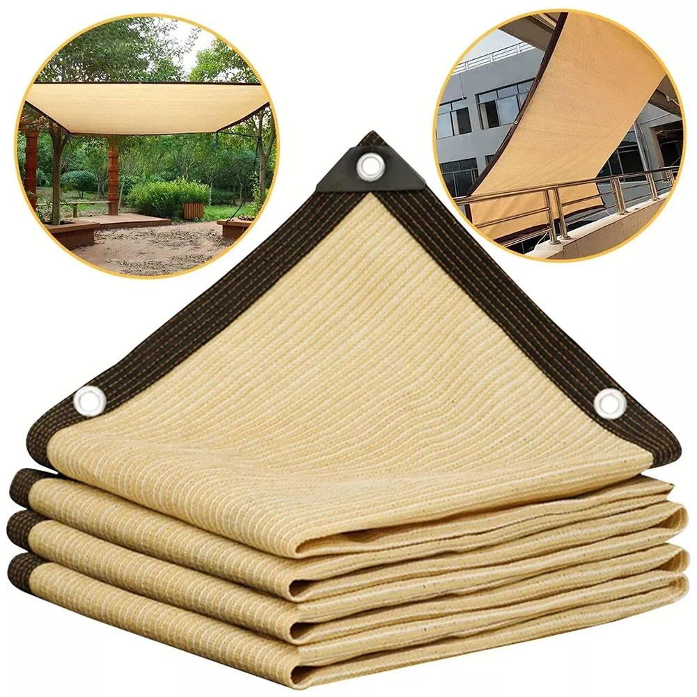 Blarkrus Summer Outdoor Shade Mesh Garden Shade Mesh Perfted Shade ...