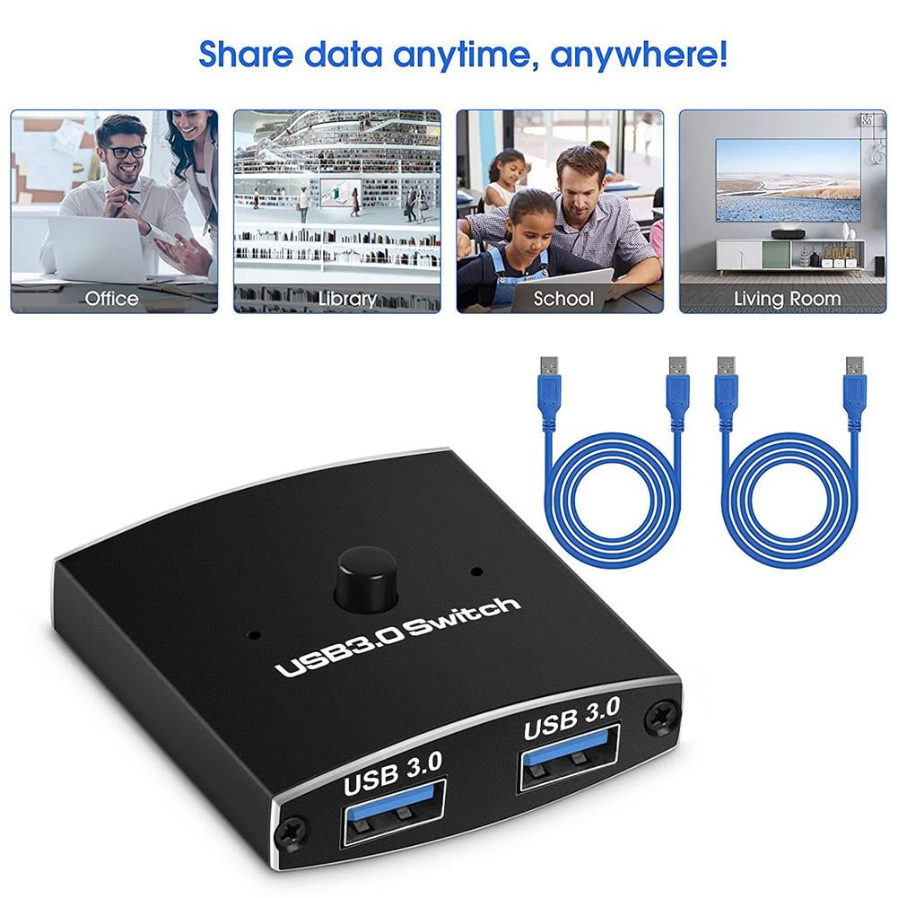 Blarkrus Switcher + 2 Usb3.0 Lines Usb3.0 Bidirectional Switch One To ...