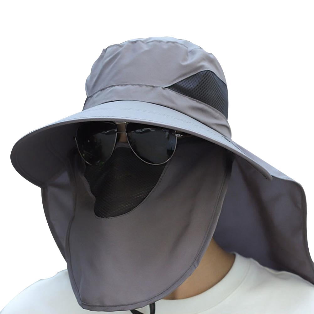 Blarkrus Tactical Fishing Hoodie Upf, Detachable Face Mask Sun ...