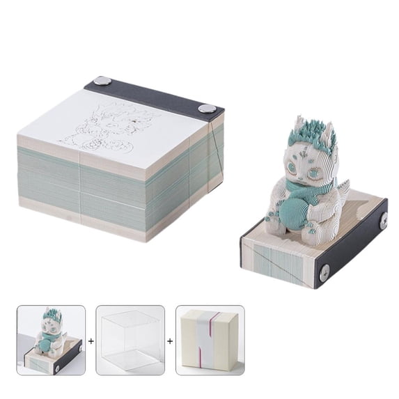Blarkrus Time Piece Calendar 2025, 2025 3d Tear Away Calendar ...