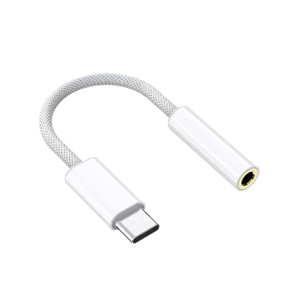 Blarkrus USB Type C to 3.5mm Aux Ja Adapter Earone Dongle-Cable For ...