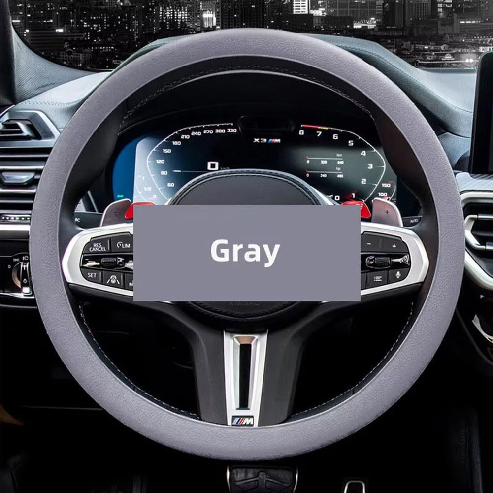 Blarkrus Universal Car Silicone Steering Wheel Cover Snake Pattern Auto ...