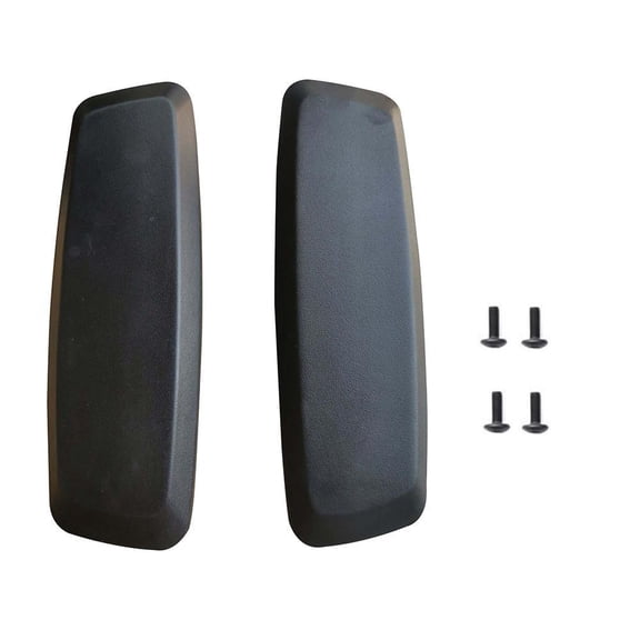 Replacement Armrest Pads for Office and Gaming Chairs in Black