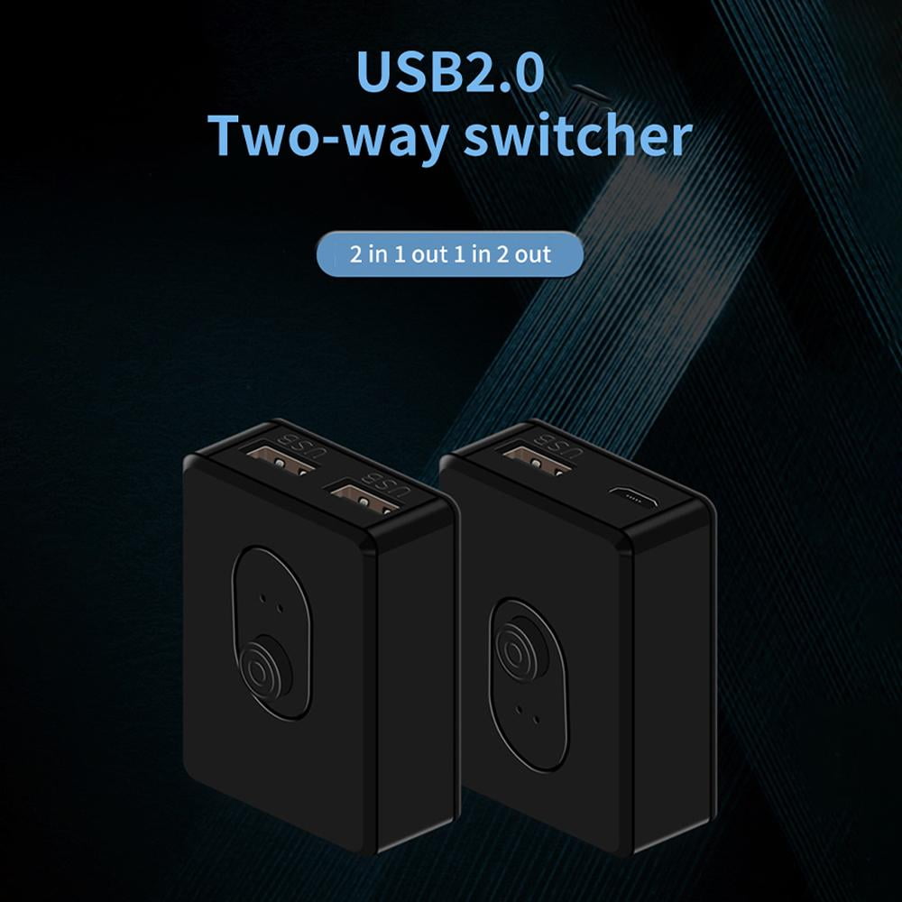 Blarkrus Usb3.0usb3.0 Switch 2 In 1 Out One Drag Two Bidirectional High ...