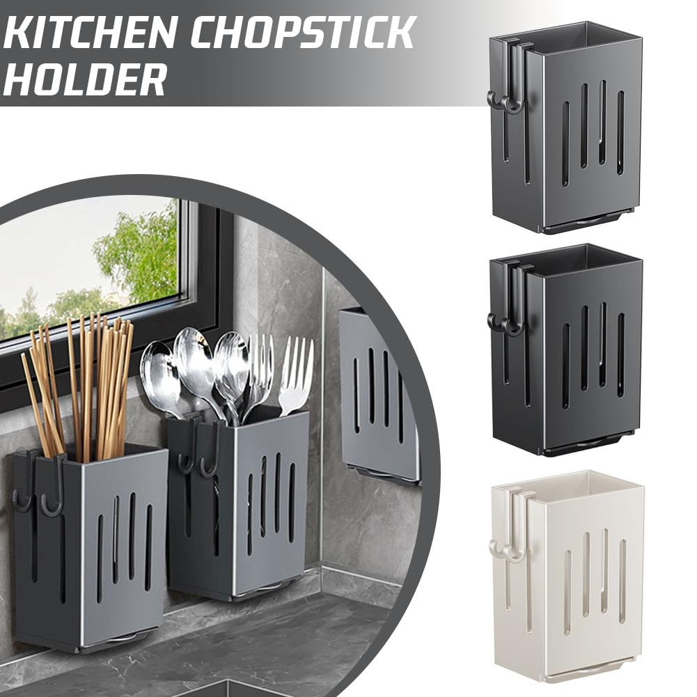 Blarkrus Wall-Moted Kitchen Chopsti Holder High-quty Drain Ra Tray Stge ...