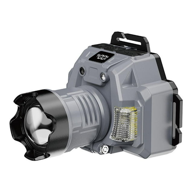 Blarkrus Zoomable Headlamp Usb Rechargeable Headlight Motion Sensor ...