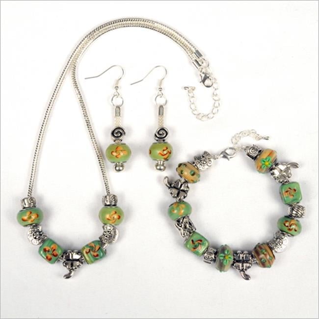 Blarney Stone Celtic Irish Bead Jewelry Set, 3 Piece - Walmart.com