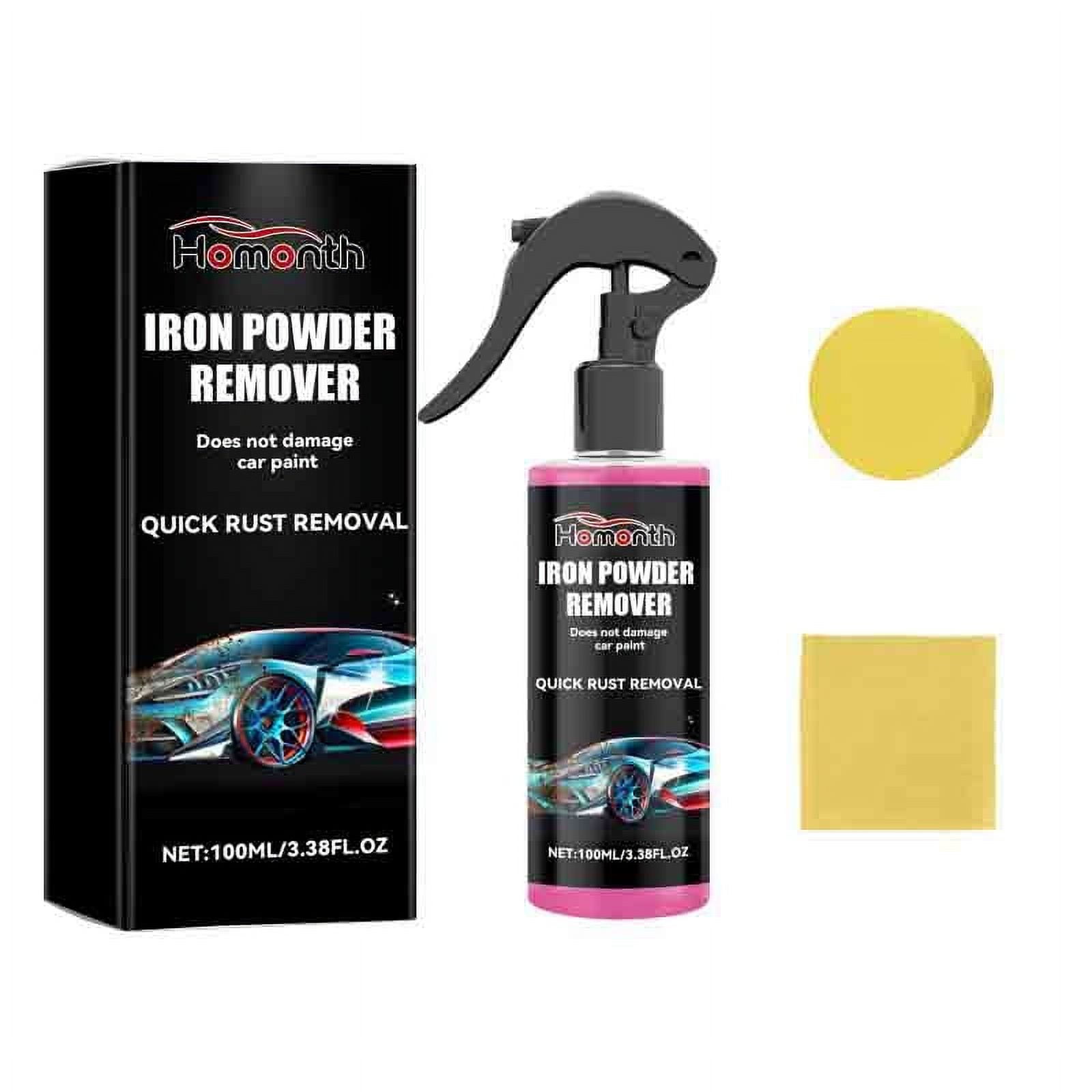 Blasgw 100ml Car Rust Removal Spray Effective Iron Dust Rust Remover ...