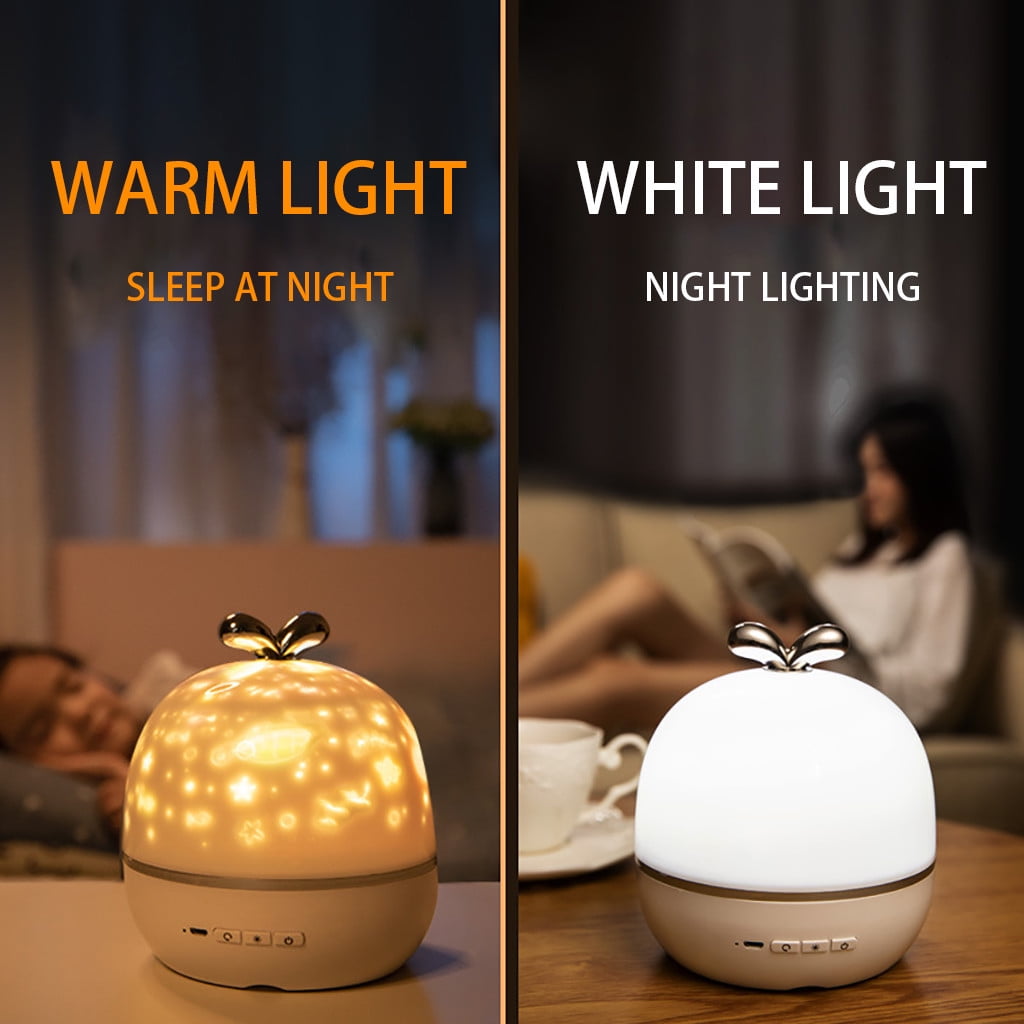 Blasgw 360° Rotation Sky Night Lights Projector Box Children Gifts ...