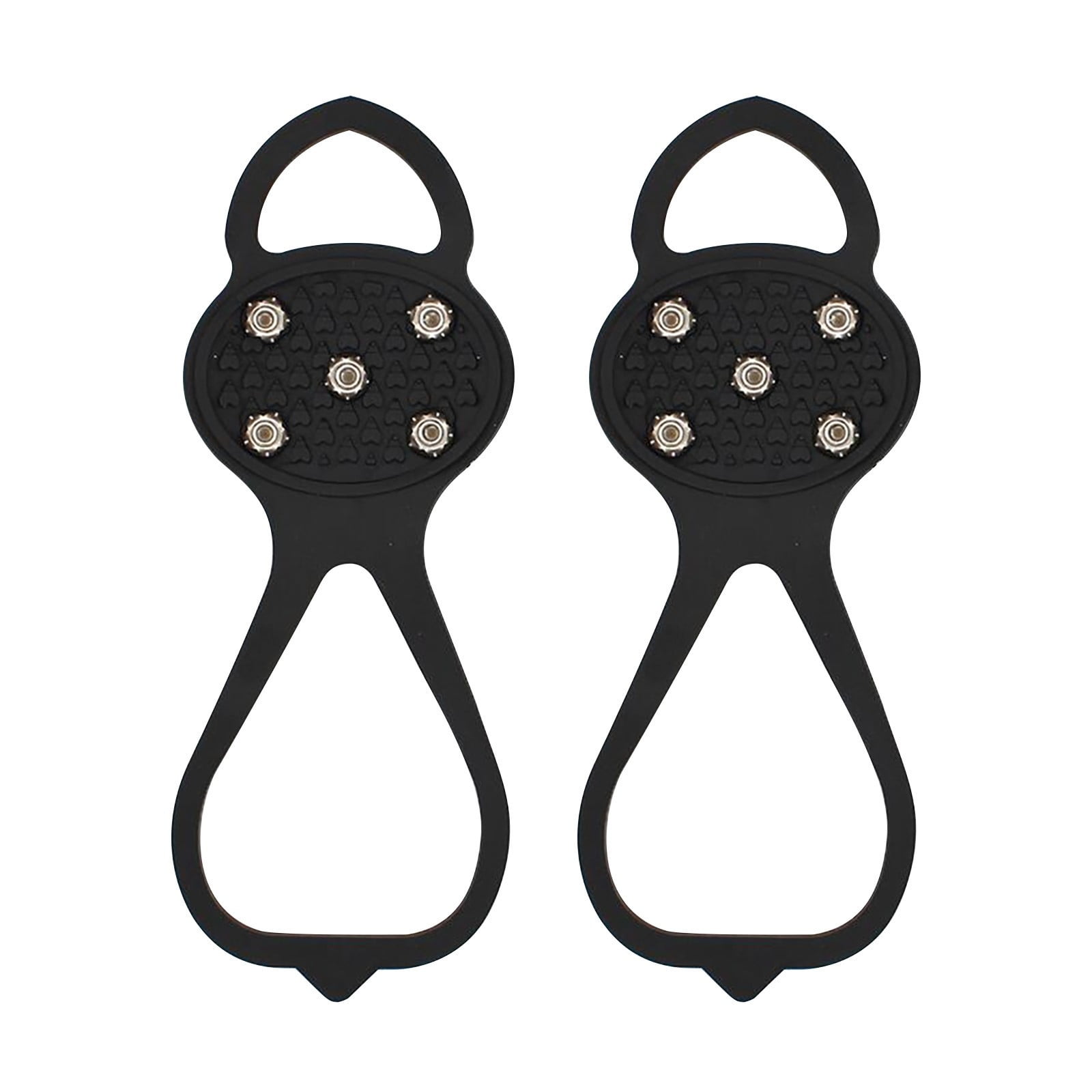 Blasgw 5-Tooth Ice Claw Antiskid Shoe Cover Gourd Shaped Snow Antiskid ...