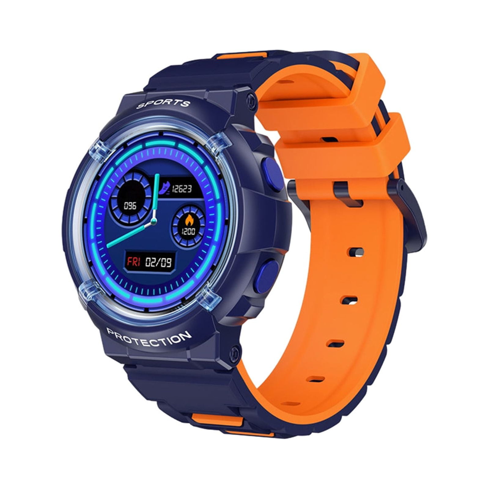 Blasgw Children's Smart Wearable Watch Multifunction 1.28-inch HD Round ...