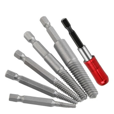 TEMO 12 pc Screw Extractor Damaged Broken Bolt Removal Set Kit Drill ...