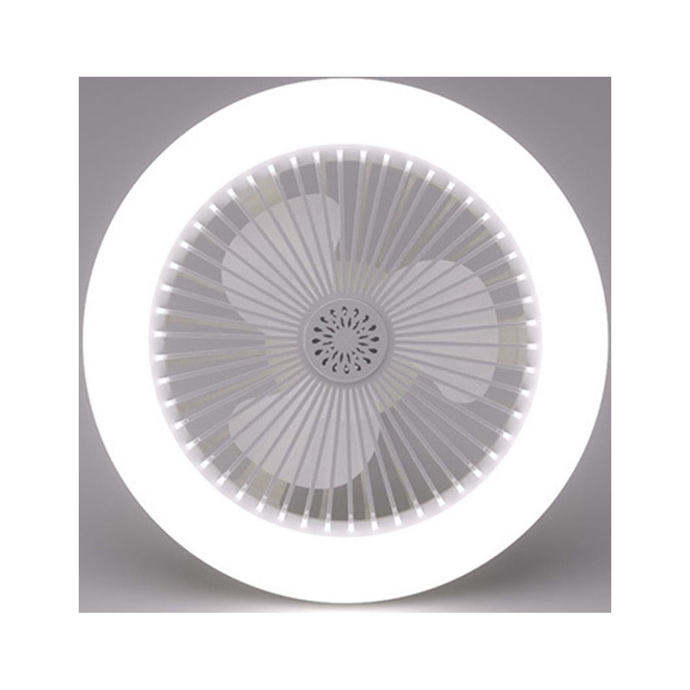 Blasgw E27 Ceiling Fan With Lights,Enclosed Low Profile Fan Light ...