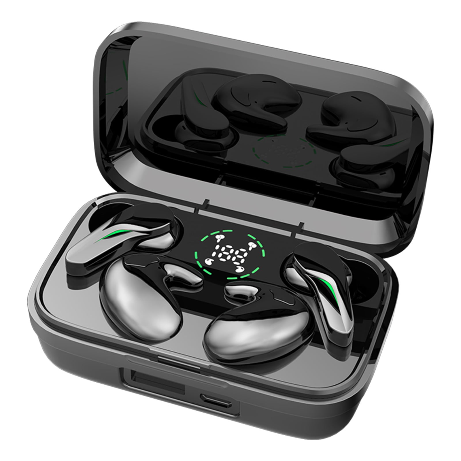 Blasgw In-Ear Bluetooth Earphones 5.3 with Ultra-Long Battery Life ...