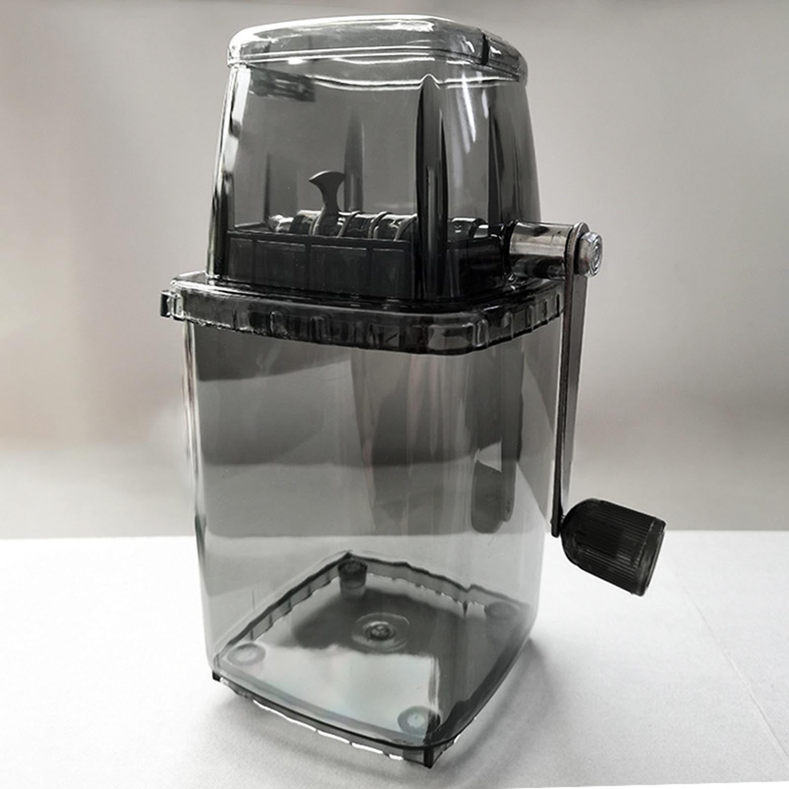 Blasgw Manual Ice Crusher for Home - Transparent & Multi-purpose Hand ...