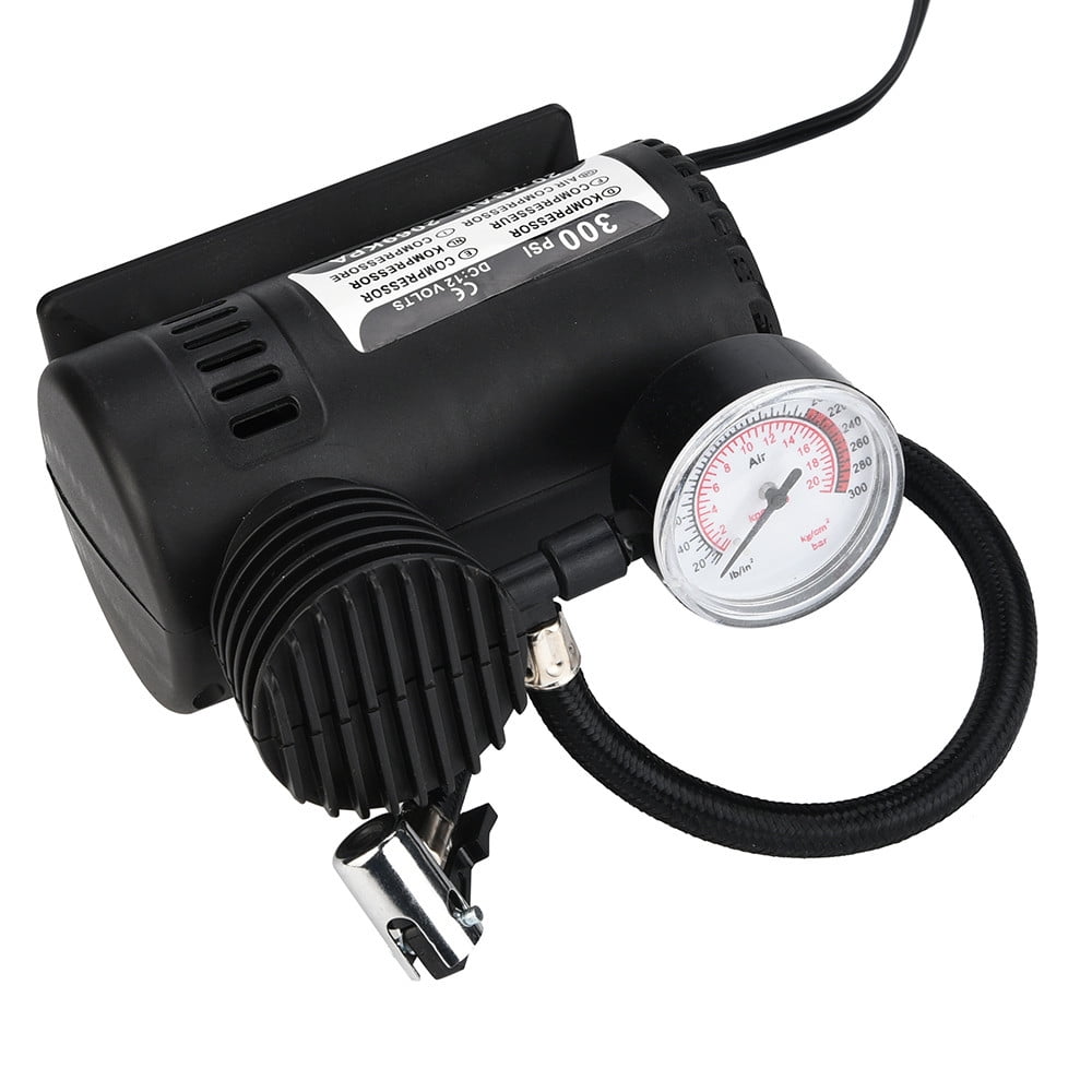 Blasgw Mini Compressor 300 PSI Bike Car Inflate Tire Balls Perfect DIY ...