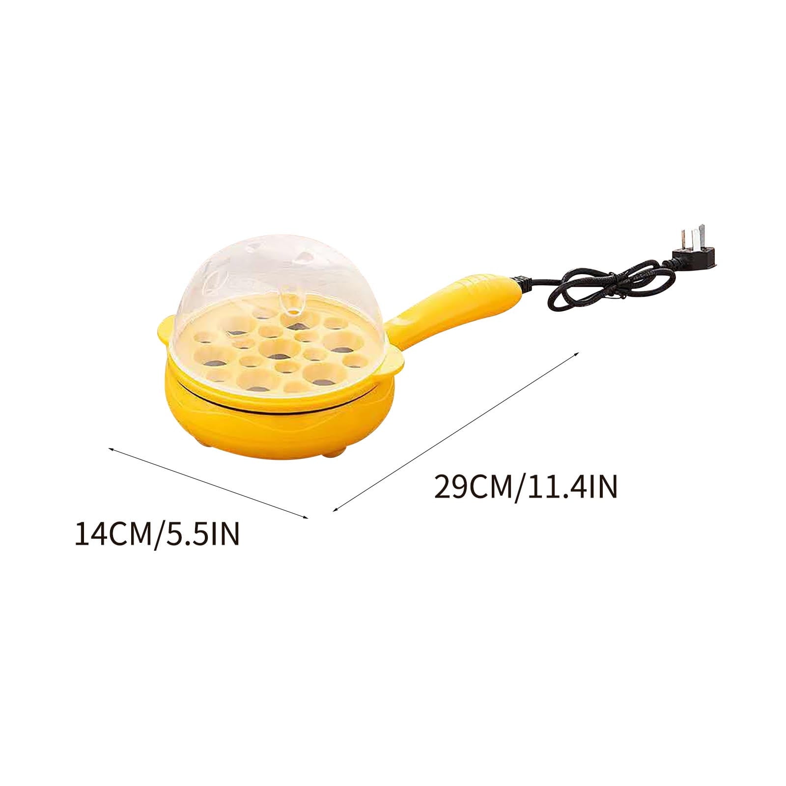 Blasgw Multi Purpose Double Layer Cooker, Mini Electric Fryer, Steamed ...