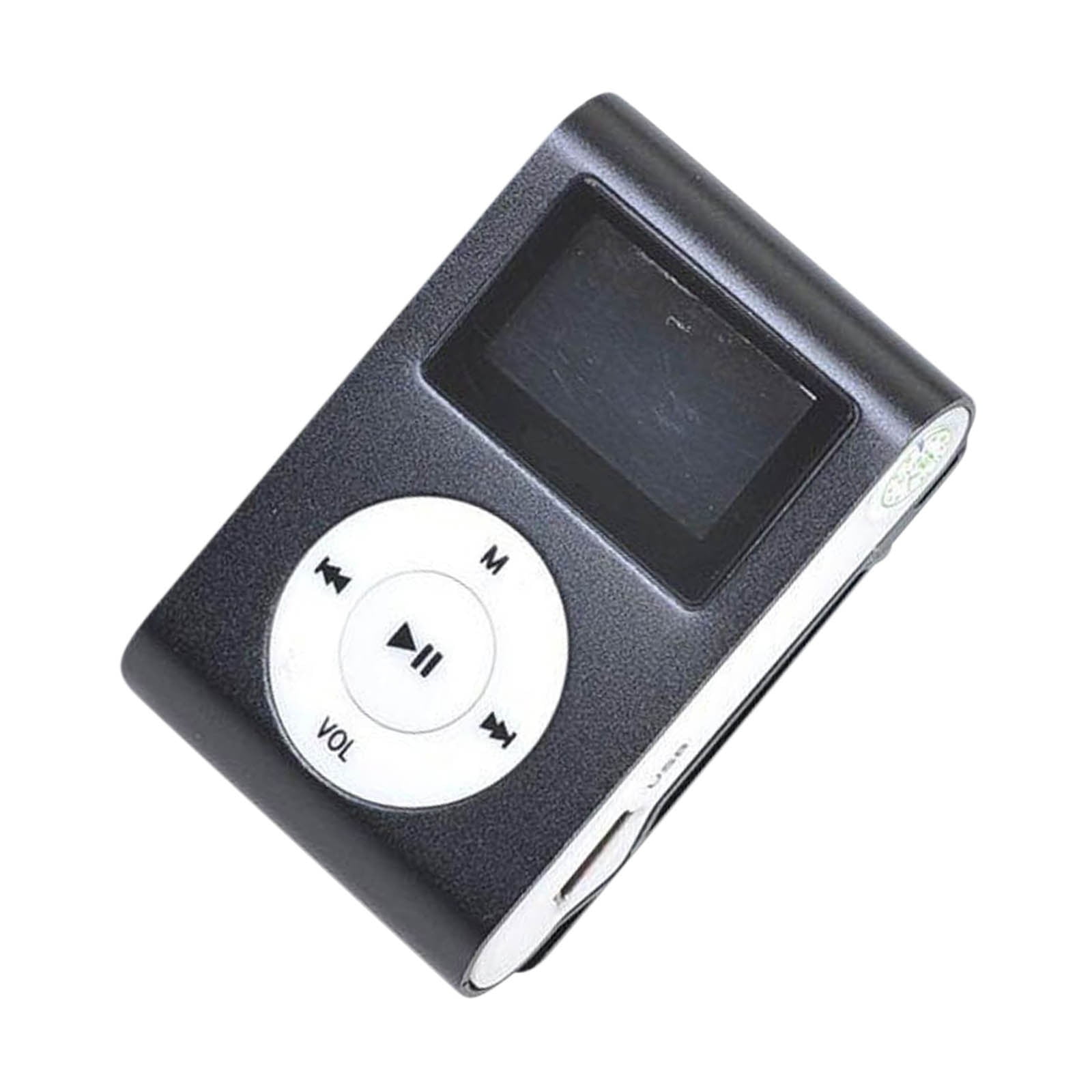 Blasgw Portable MP3 Player, Mini USB LCD Screen MP3 Card Support Sports ...