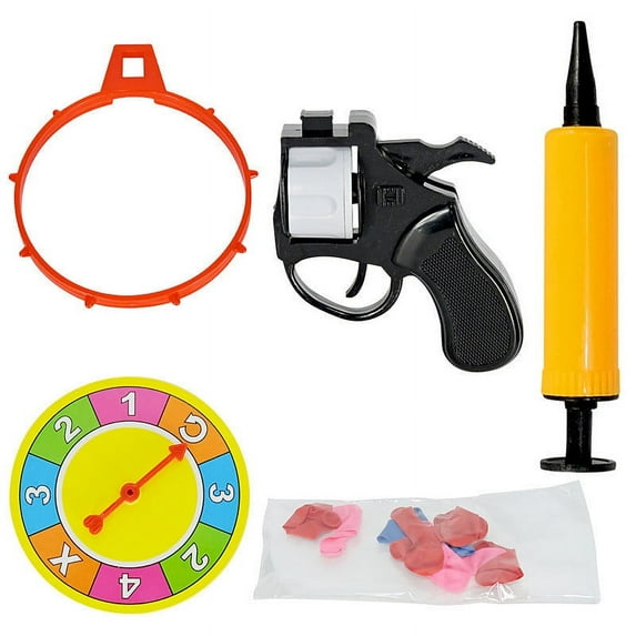 Blasgw Russian Roulette Party Game Set - Interactive Spin Wheel Toy ...