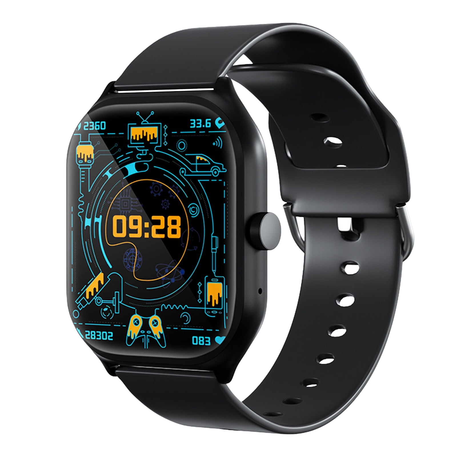 Blasgw Smart Watch 2.02-inch Bluetooth Call NFC Function Alloy Bottom ...