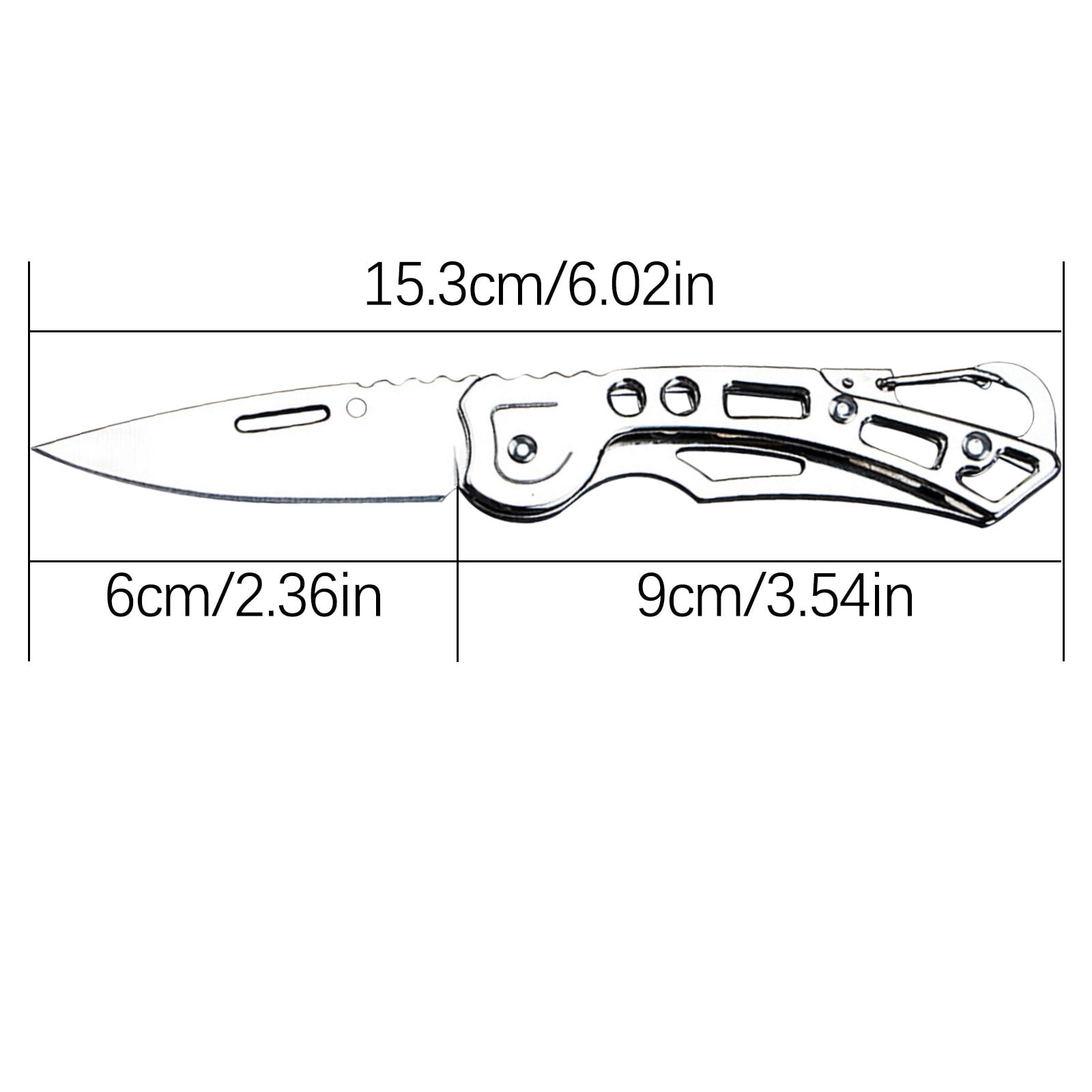 Blasgw Stainless Steel Folding Pocket Knife,Outdoor Knife Stainless ...