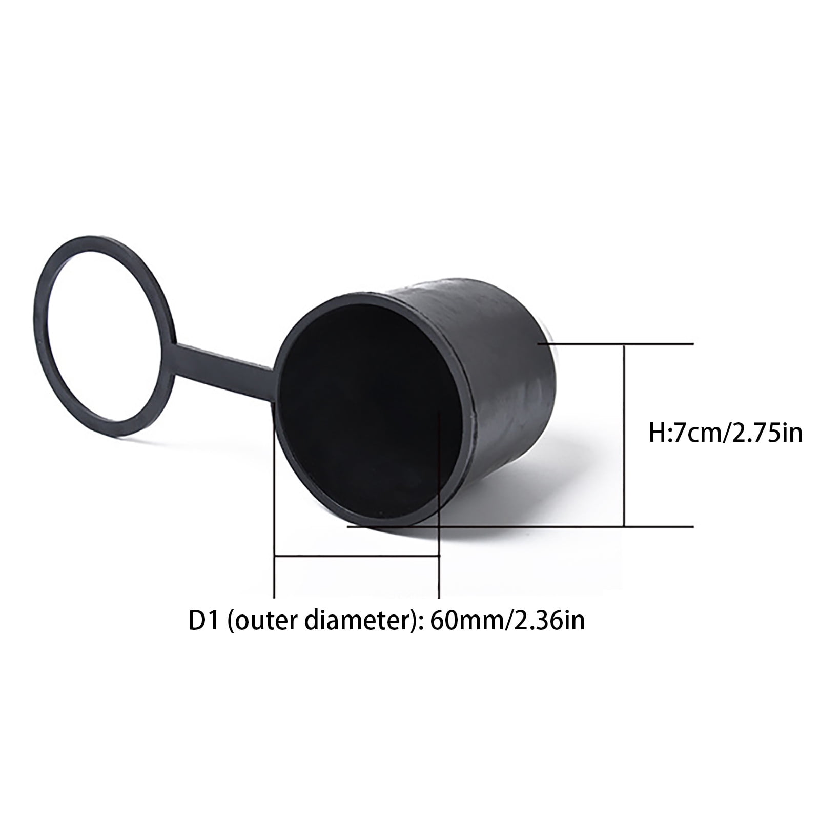 Blasgw Towing Hitch Protective Cap Towing Hitch Cover Cap for Car Ball ...