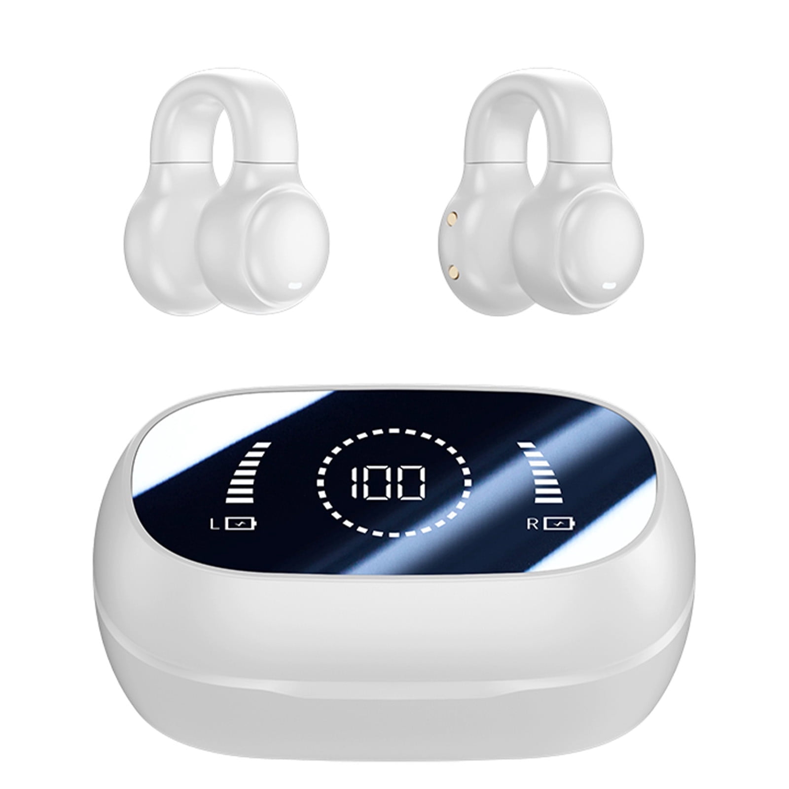 Blasgw True Wireless Bones-conduction Bluetooth Headset 5.3 No In Ear ...