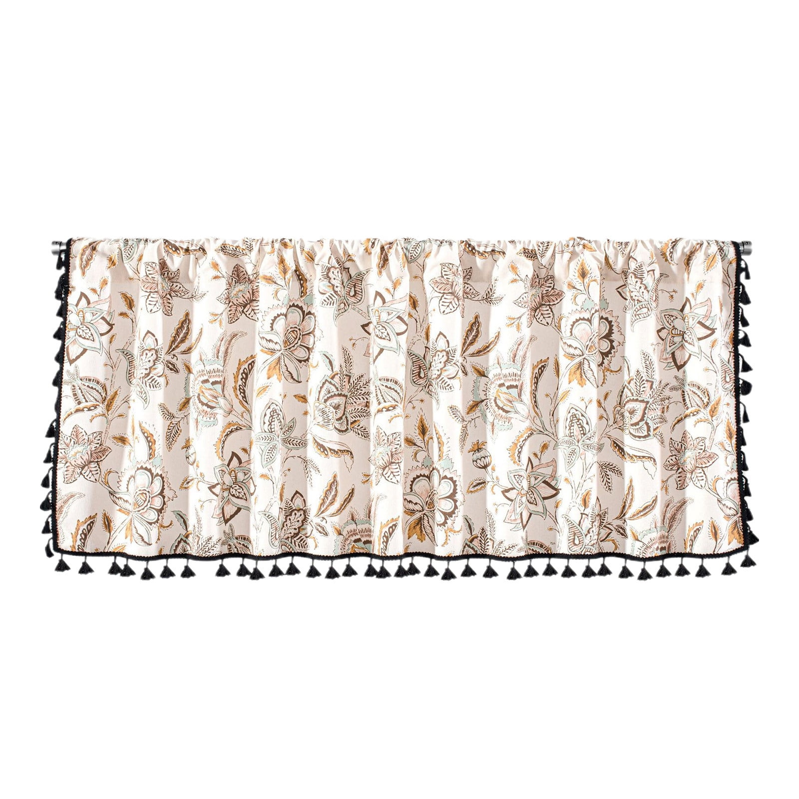 Blasgw Valance Curtains For Kitchen - Window Light Blocking Short Rod ...