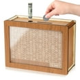 Blasgw Wooden Money Box With Money And Numbers With Counter Crafts ...