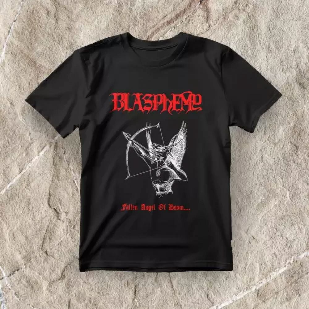 Blasphemy Fallen Angel of Doom Canadian Black Metal Band Album T-Shirt ...