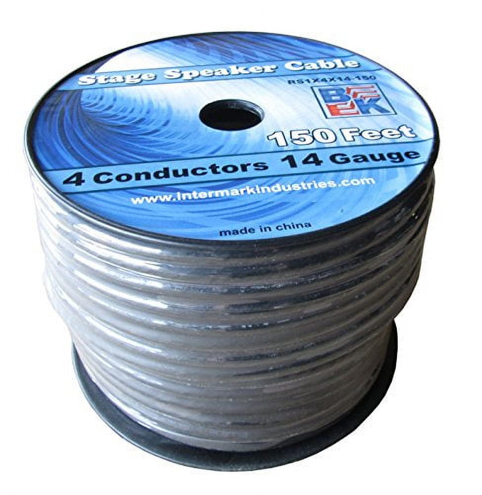 Stage Speaker or Utility Cable 14 Gauge 4 Conductors Single Jacket 150 ...