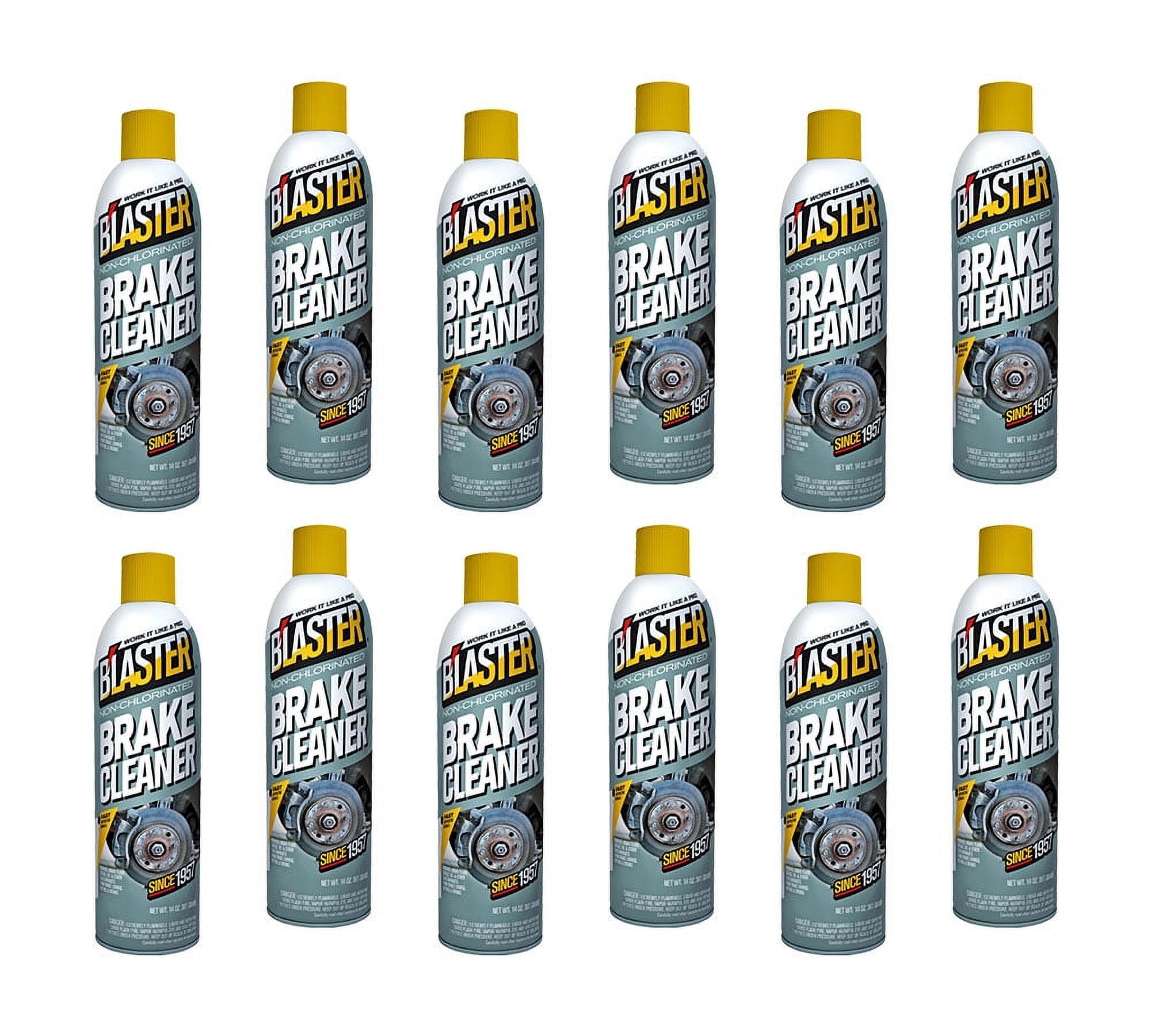 Blaster (12 Pack) Non-Chlorinated Brake Cleaner, Part No. 20-BC, 14 oz ...
