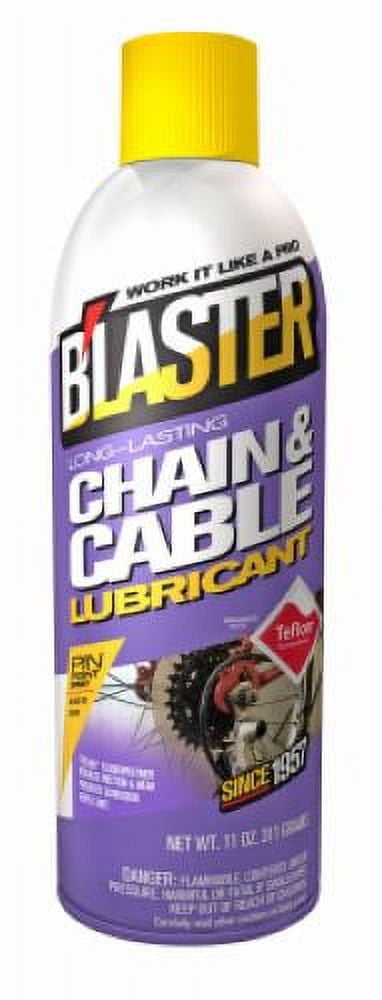 Blaster 16-CCL 11 oz Can of Chain & Cable Lubricant Lube - Quantity of ...