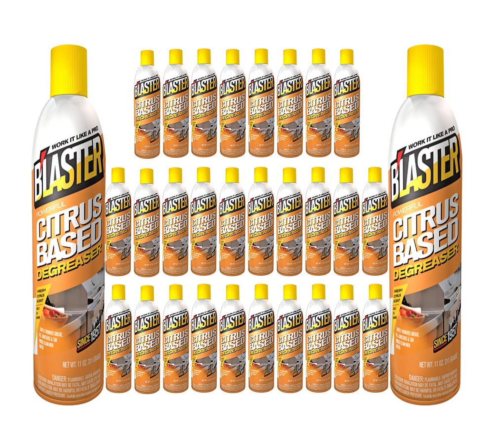 Blaster 30 Pack Powerful Citrus-Based Degreaser, 16-CBD, 11 oz. Aerosol ...