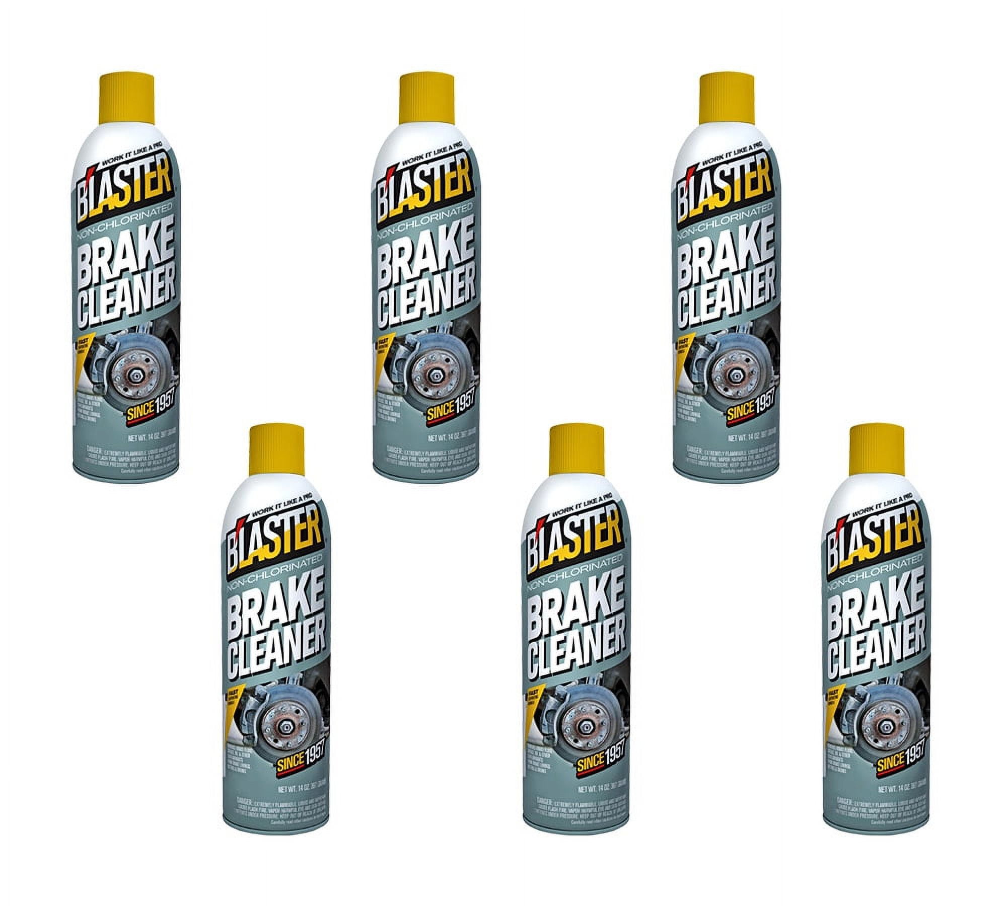 Blaster (6 Pack) Non-Chlorinated Brake Cleaner, Part No. 20-BC, 14 oz ...
