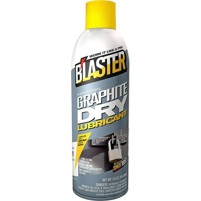 Blaster 8-GS Industrial Graphite Dry Lubricant Spray 5.5 oz - Walmart.com