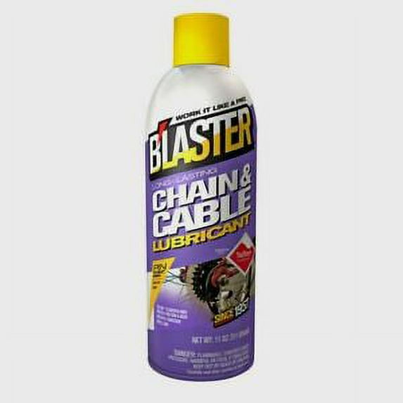 Blaster CHAIN & CABLE LUBRICANT, 16-CCL Lube Oil Spray w/ Teflon PTFE ...