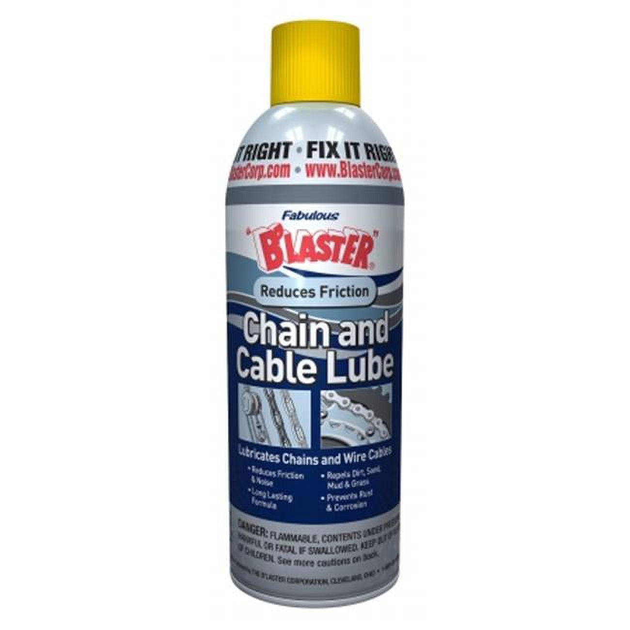 Blaster Chemical 16-CCL 12 oz Blaster Chain & Cable Lube - Case of 6 ...