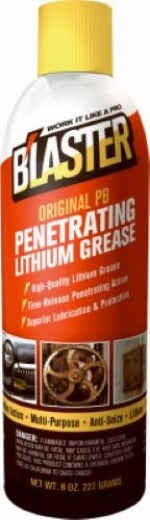 Blaster GR-8A-PB 8 oz Can of PB Infused Penetrating Lithium Grease ...